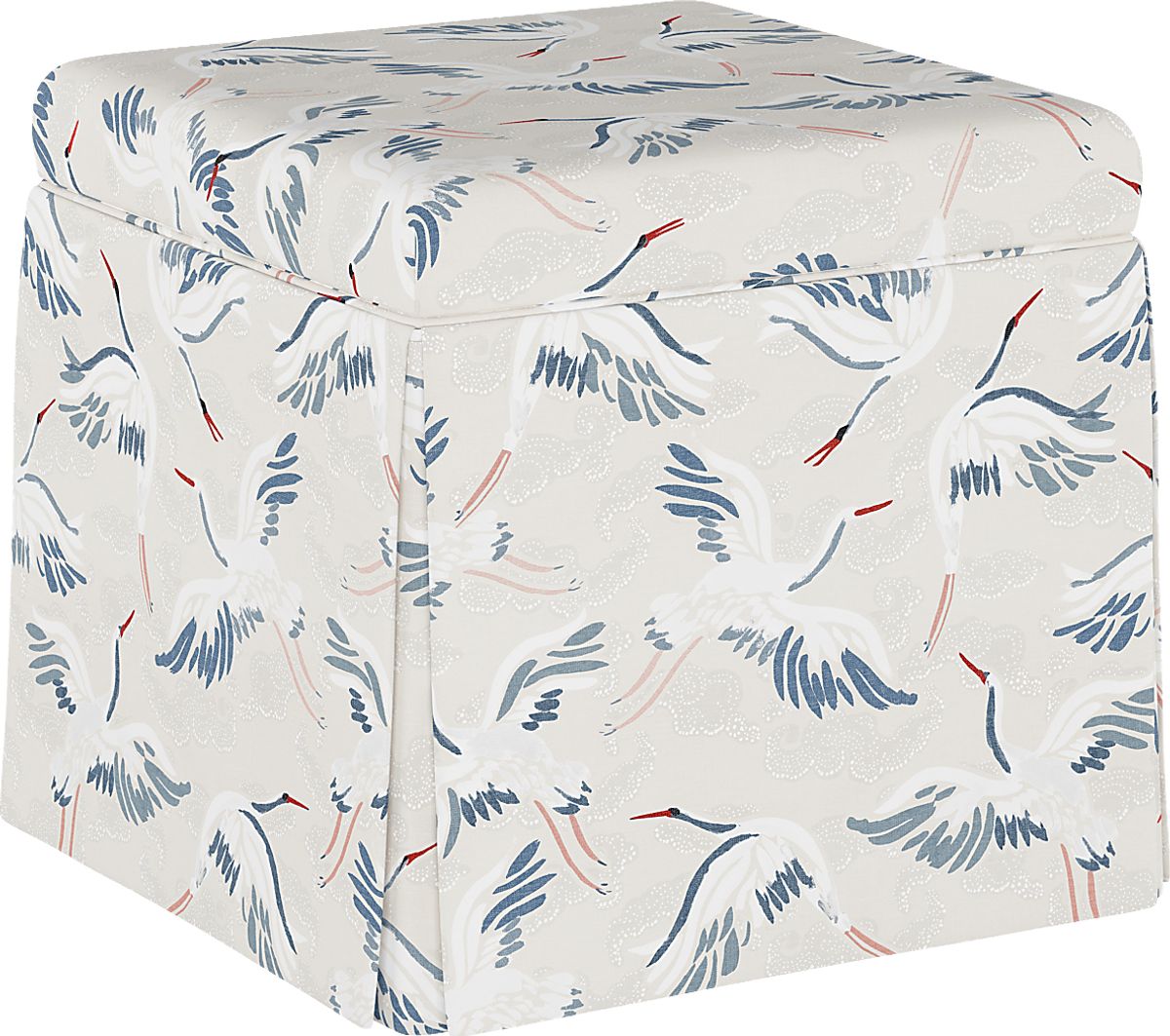 Charlick Beige Cotton Fabric Cocktail Ottomans | Rooms to Go