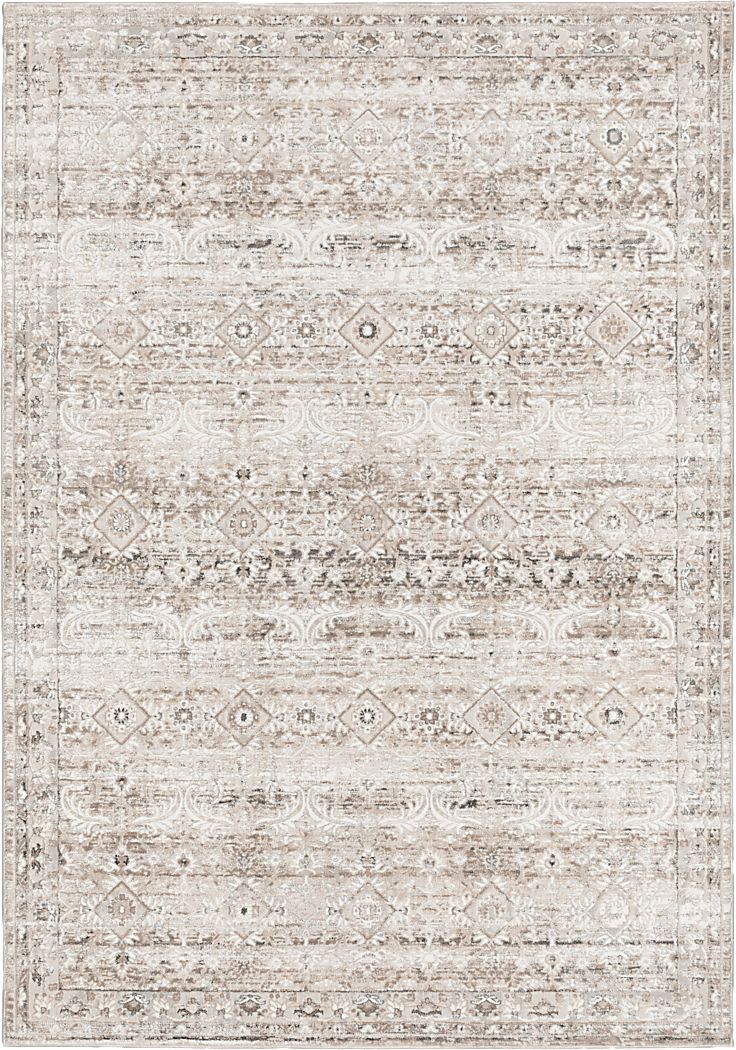 Charneta Beige Rugs | Rooms to Go