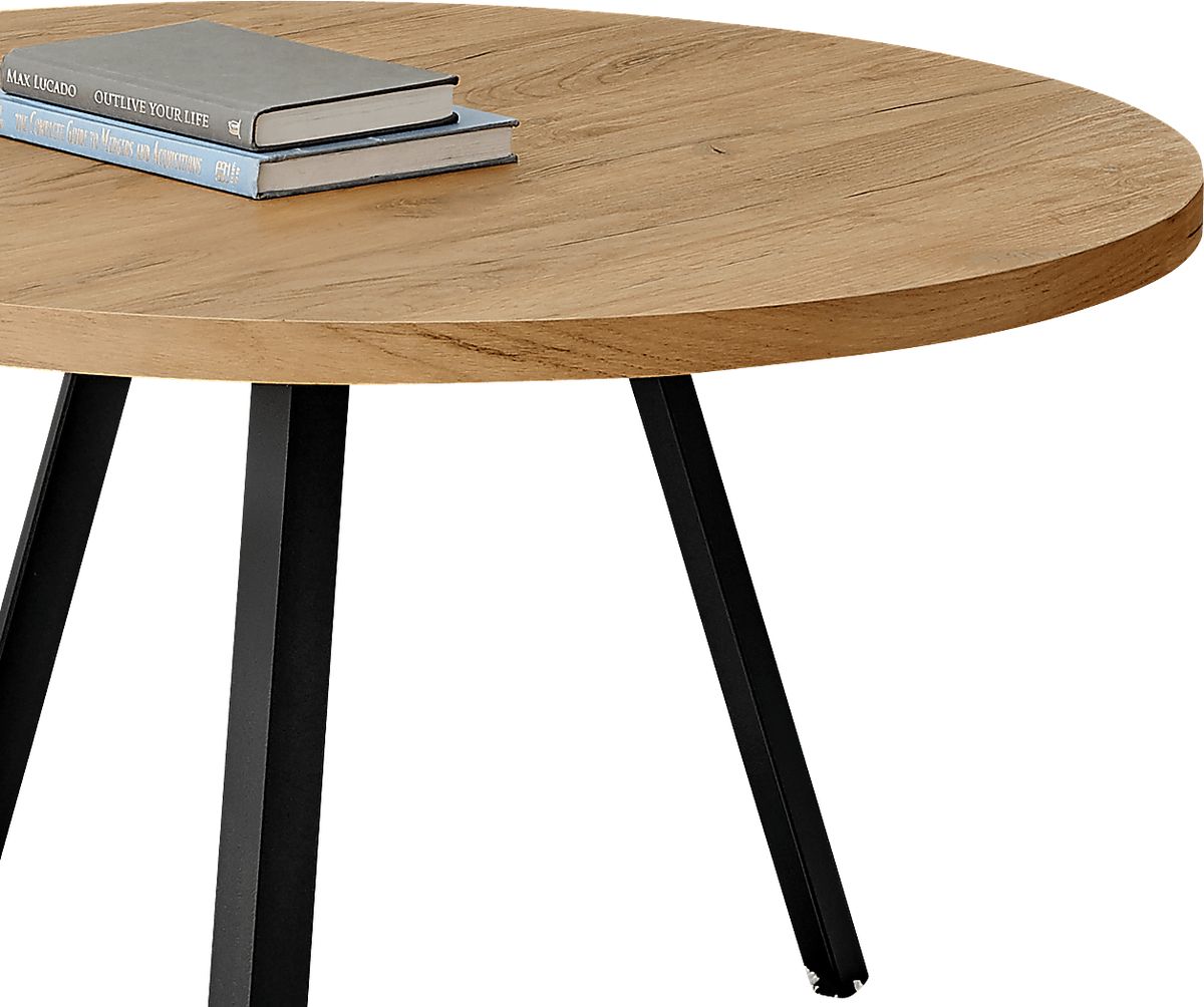 Chaucerwood Tan Light Wood Cocktail Table | Rooms to Go