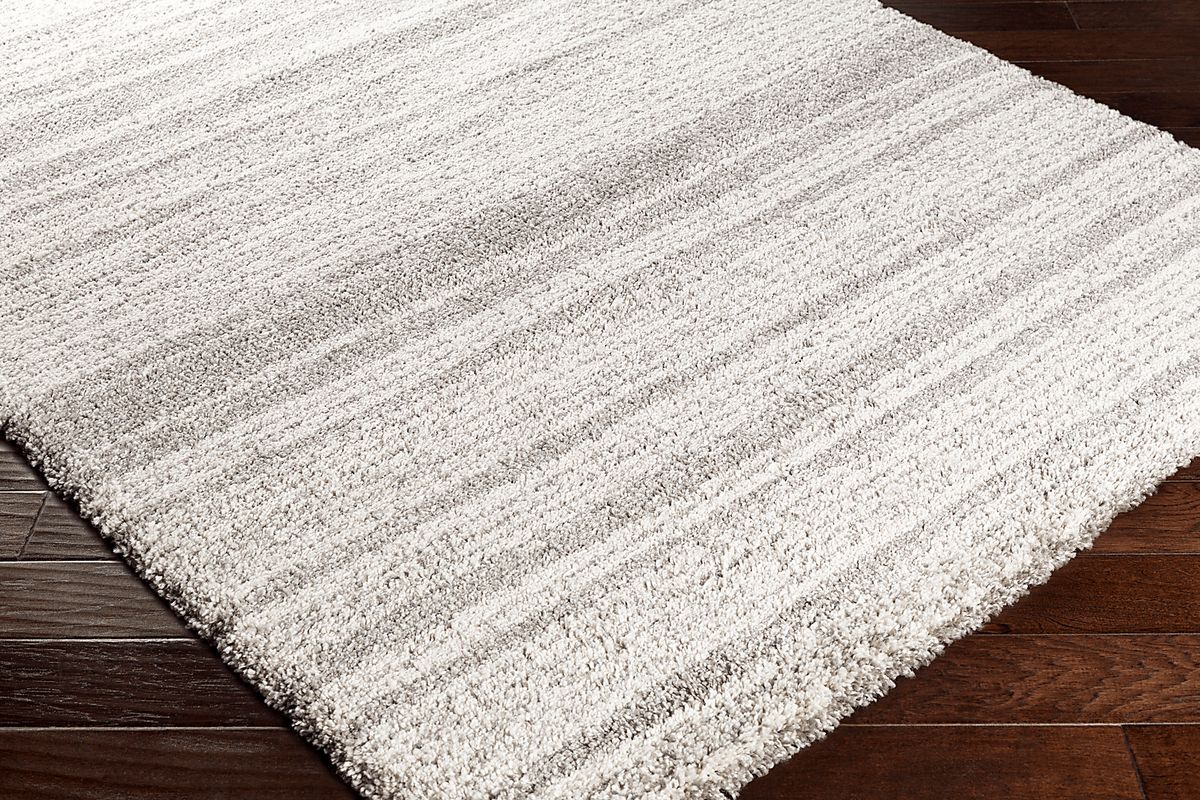 Cheguya Gray,White Rugs | Rooms to Go