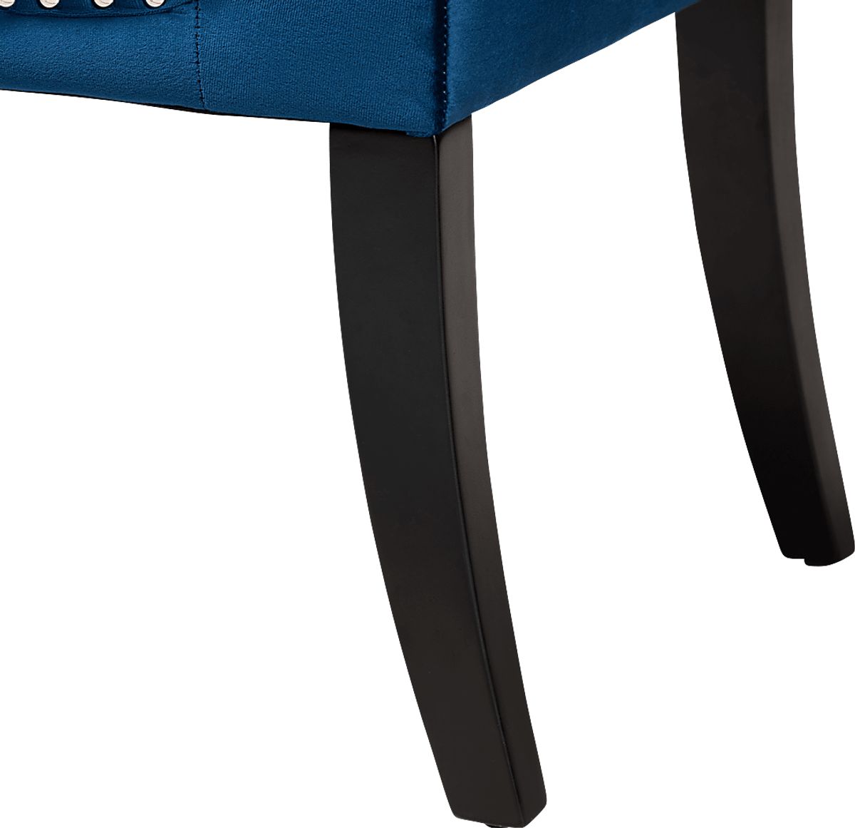Chelita Navy Blue Polyester Fabric Settee | Rooms to Go