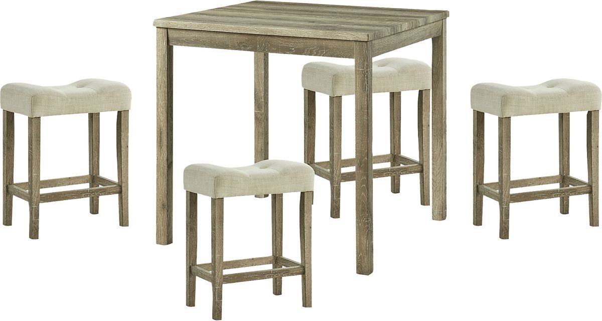 Cherylton Brown Polyester Fabric Dining Table - Rooms To Go