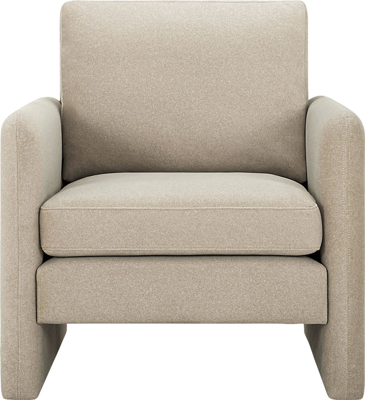 Chidea Beige Polyester Fabric Accent Chair | Rooms to Go
