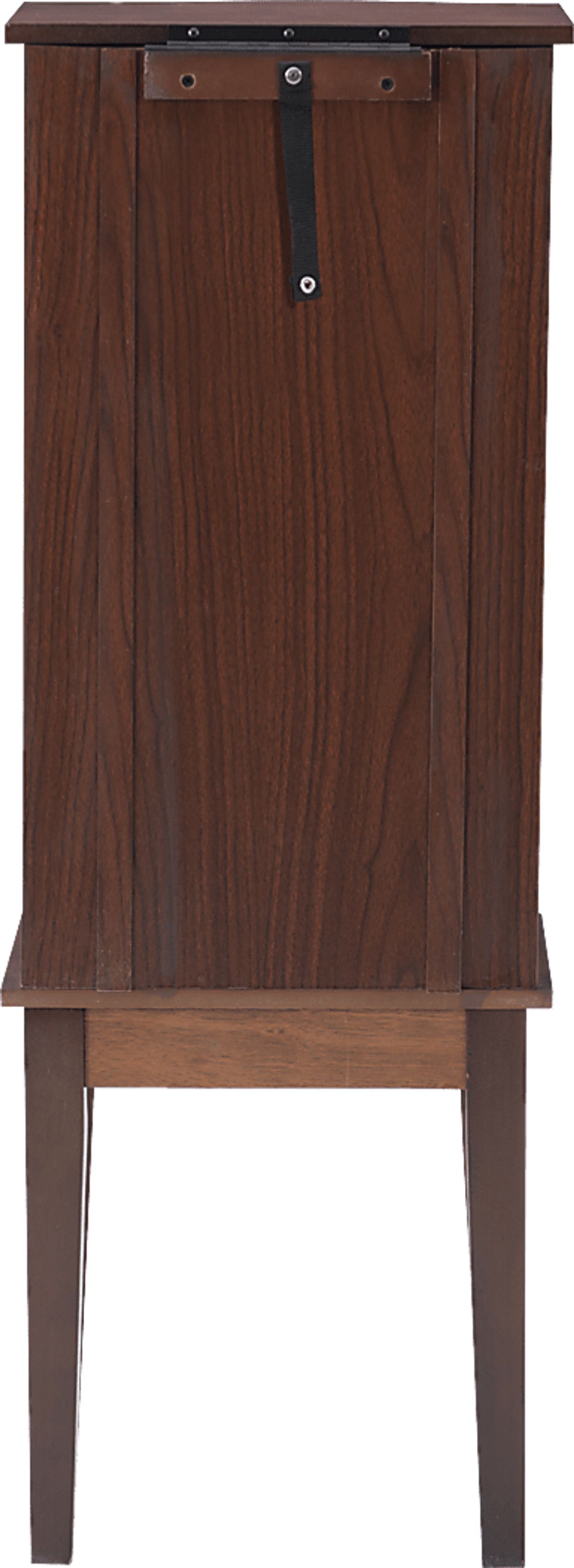 Chipco Brown Dark Wood Jewelry Armoire | Rooms to Go
