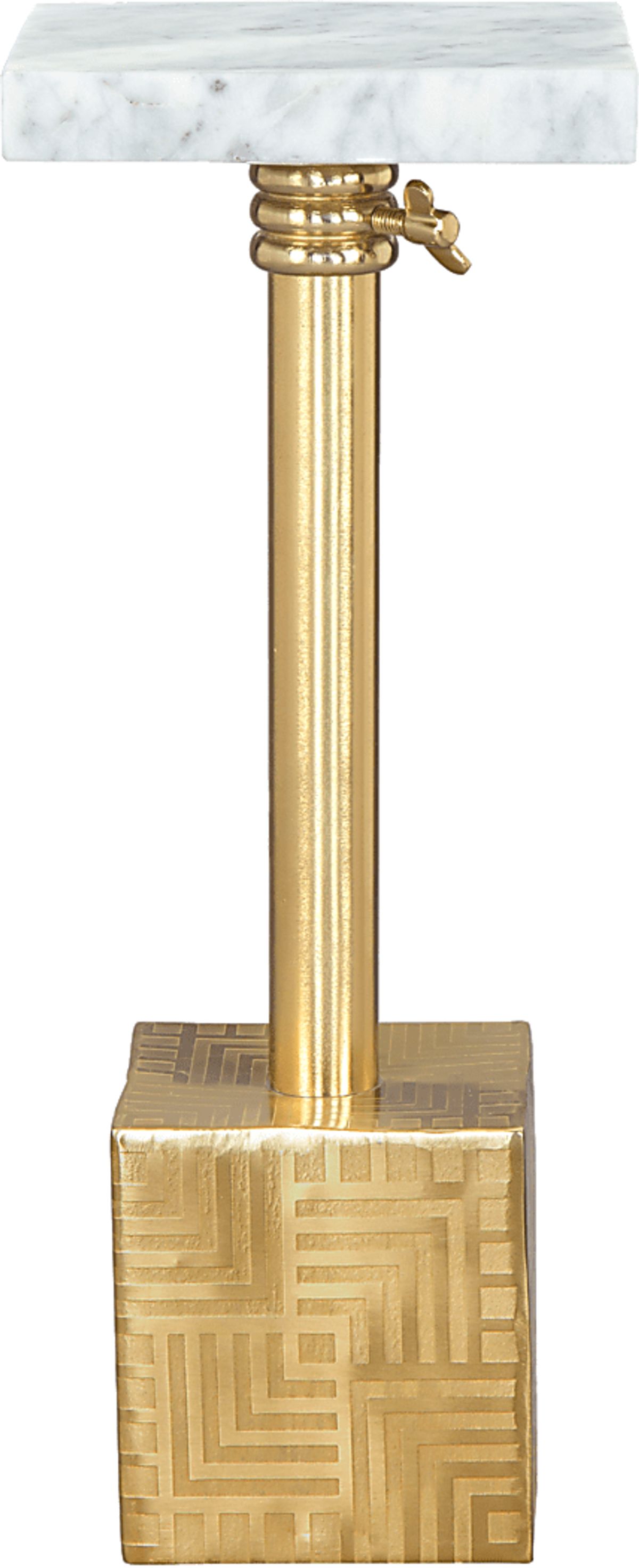 Chisana Gold Colors,Metal End Table | Rooms to Go