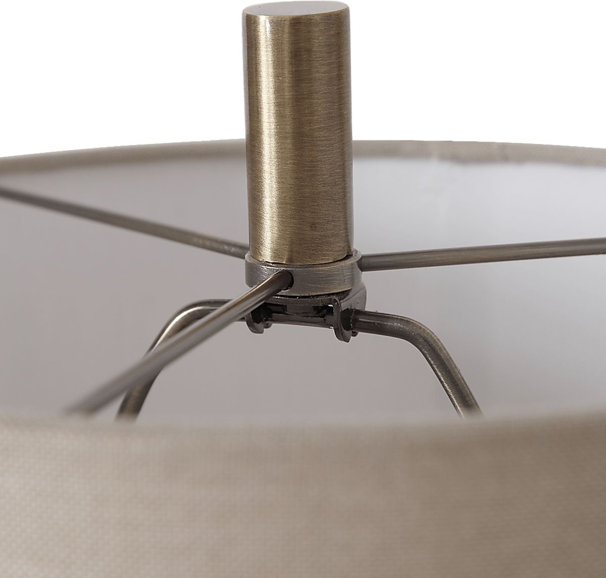 Chloe Club Brass Yellow Table Lamp | Rooms to Go