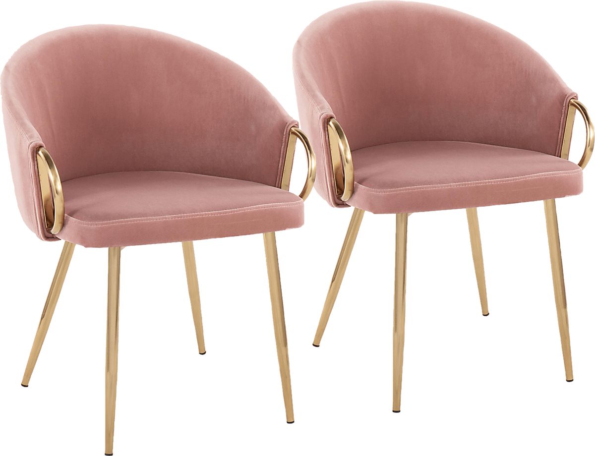 Cherlyn Pink Colors Side Chair, Set Of 2 | Rooms to Go