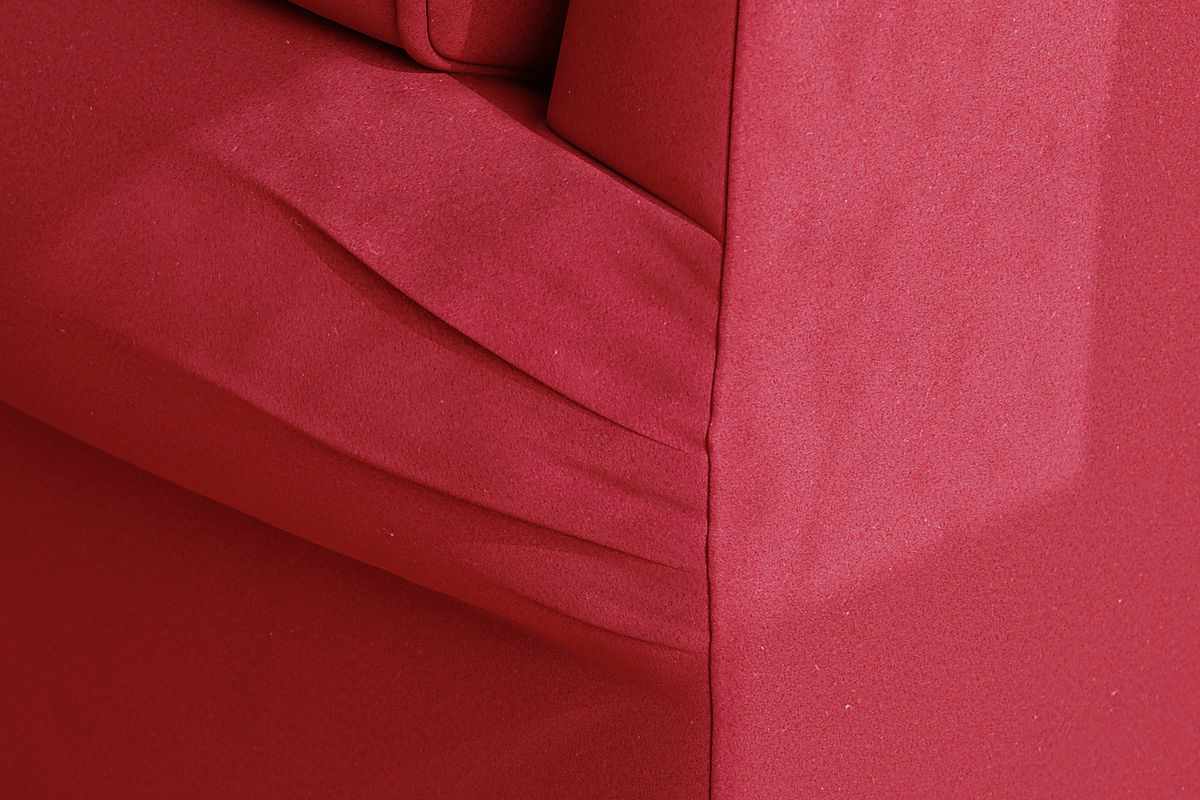 Cindy Crawford Bellingham Cardinal Red Microfiber Loveseat | Rooms to Go