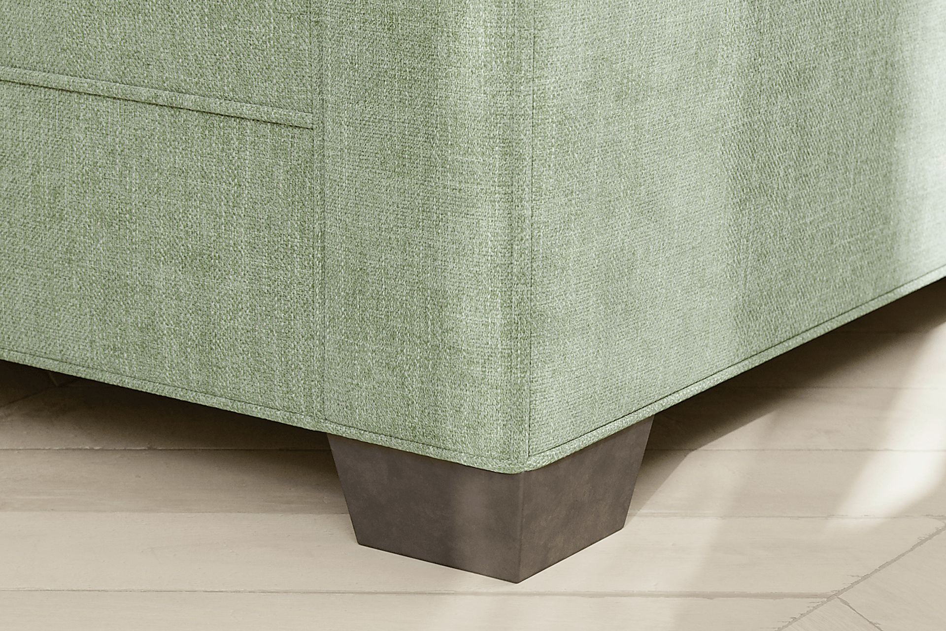 Cindy Crawford Bellingham 2 Pc Celadon Green Chenille Fabric Living ...