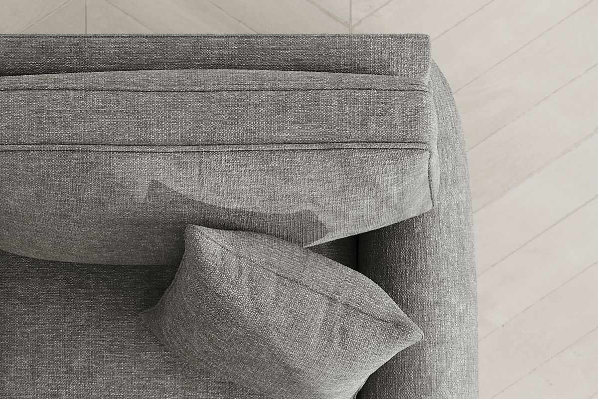 Cindy Crawford Bellingham Gray Textured Loveseat | Rooms to Go