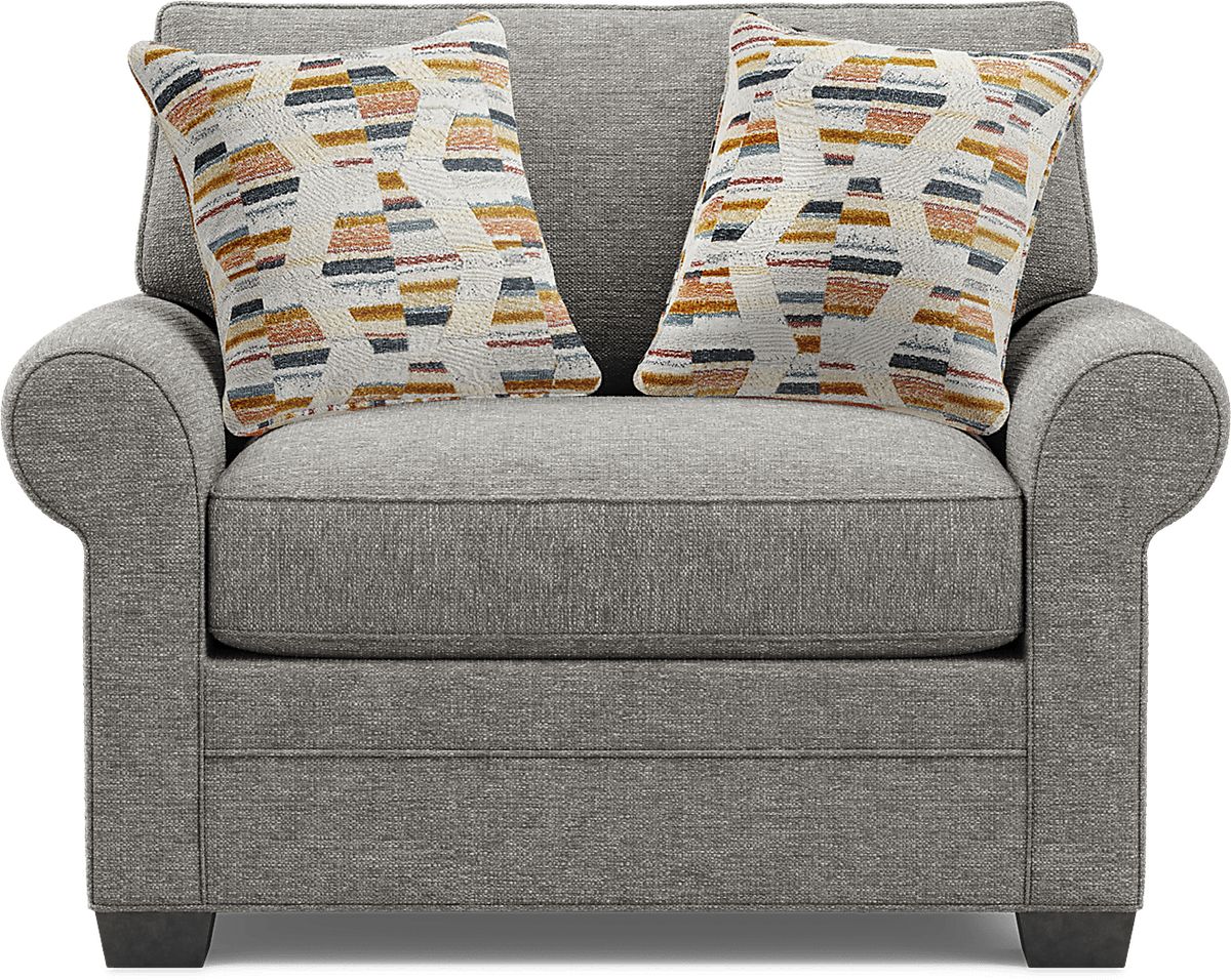 Cindy Crawford Bellingham Gray Textured Sleeper Chair | Rooms to Go
