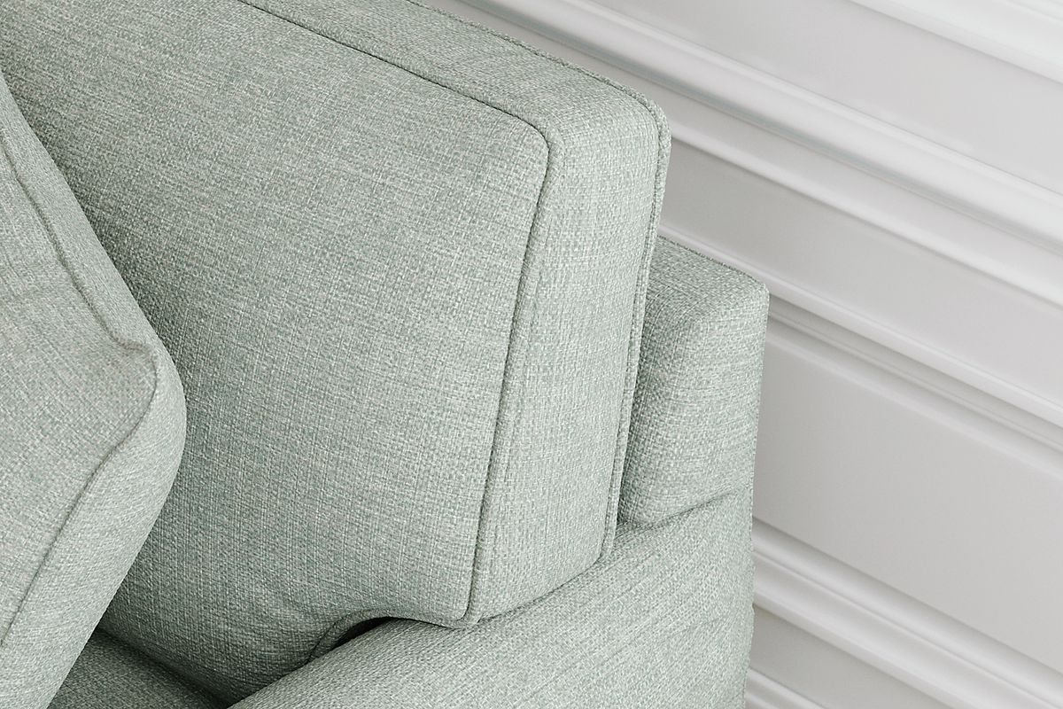 Cindy Crawford Bellingham Green Textured Loveseat | Rooms to Go
