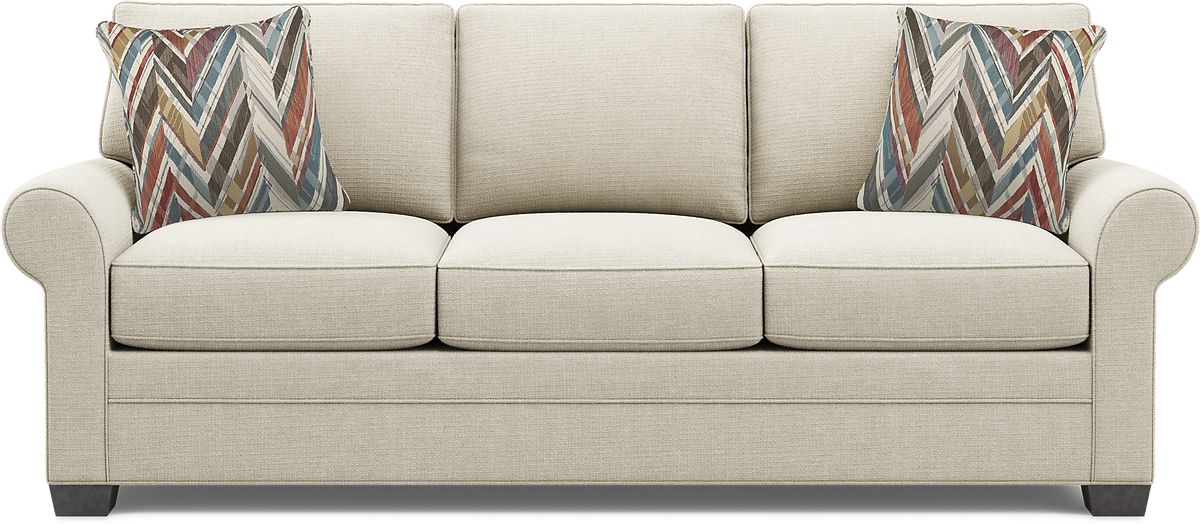 Cindy Crawford Bellingham Sand Beige Textured Sleeper Sofa | Rooms to Go