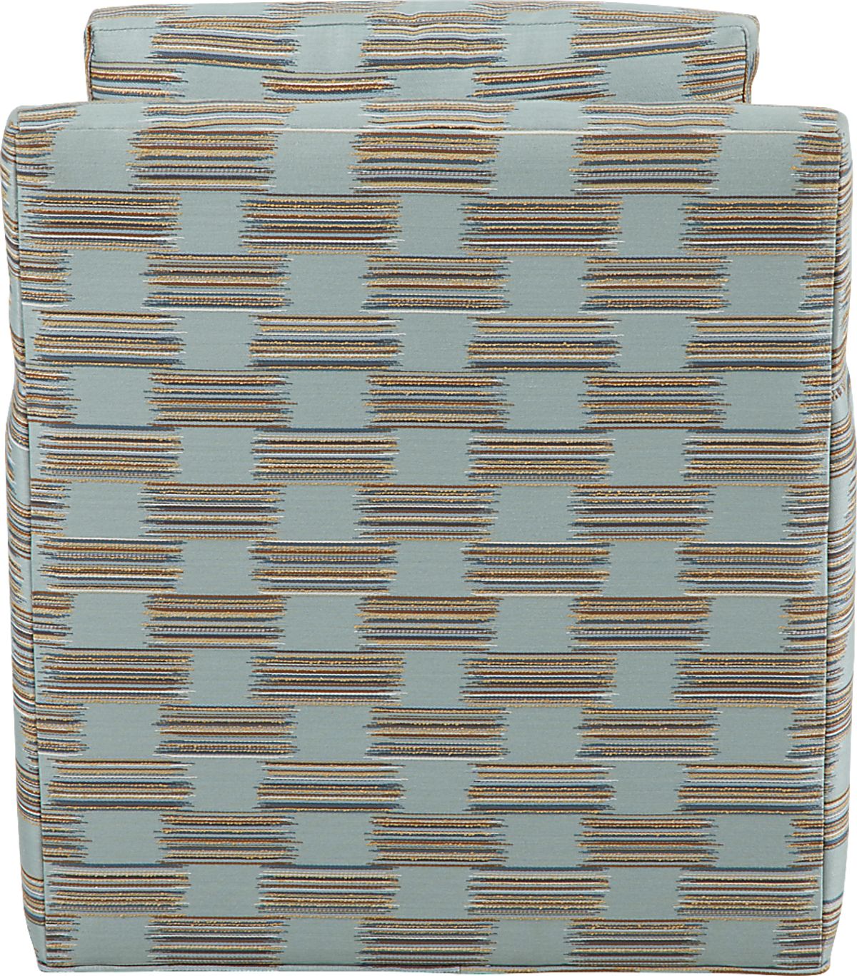 Cindy Crawford Brookview Heights Lagoon Blue Polyurethane Fabric Swivel ...