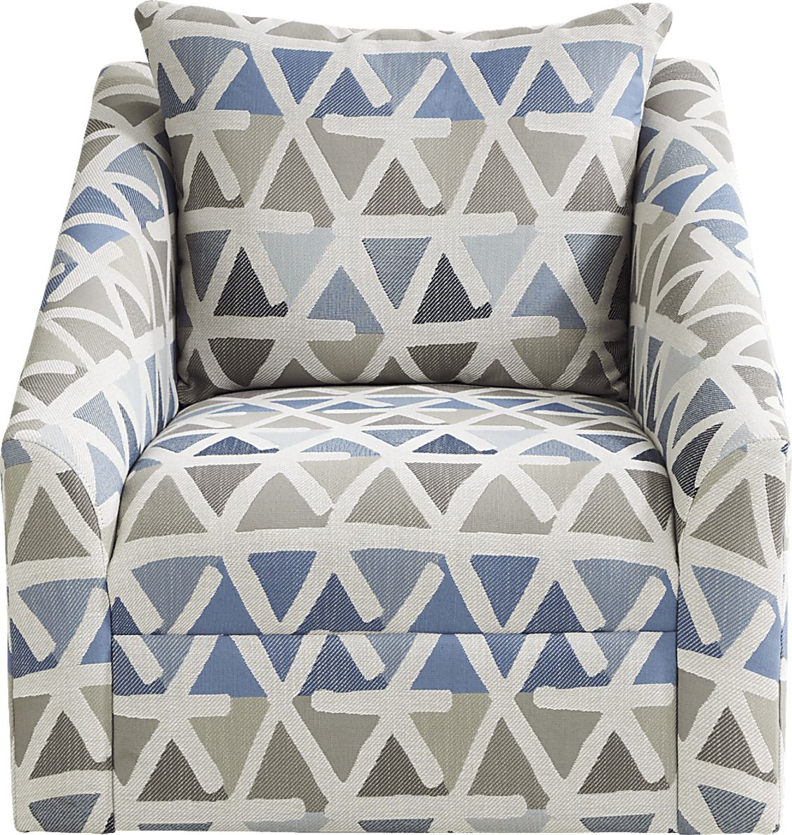 Cindy Crawford Home Emerson Park Blue Accent Chair - Rooms To Go