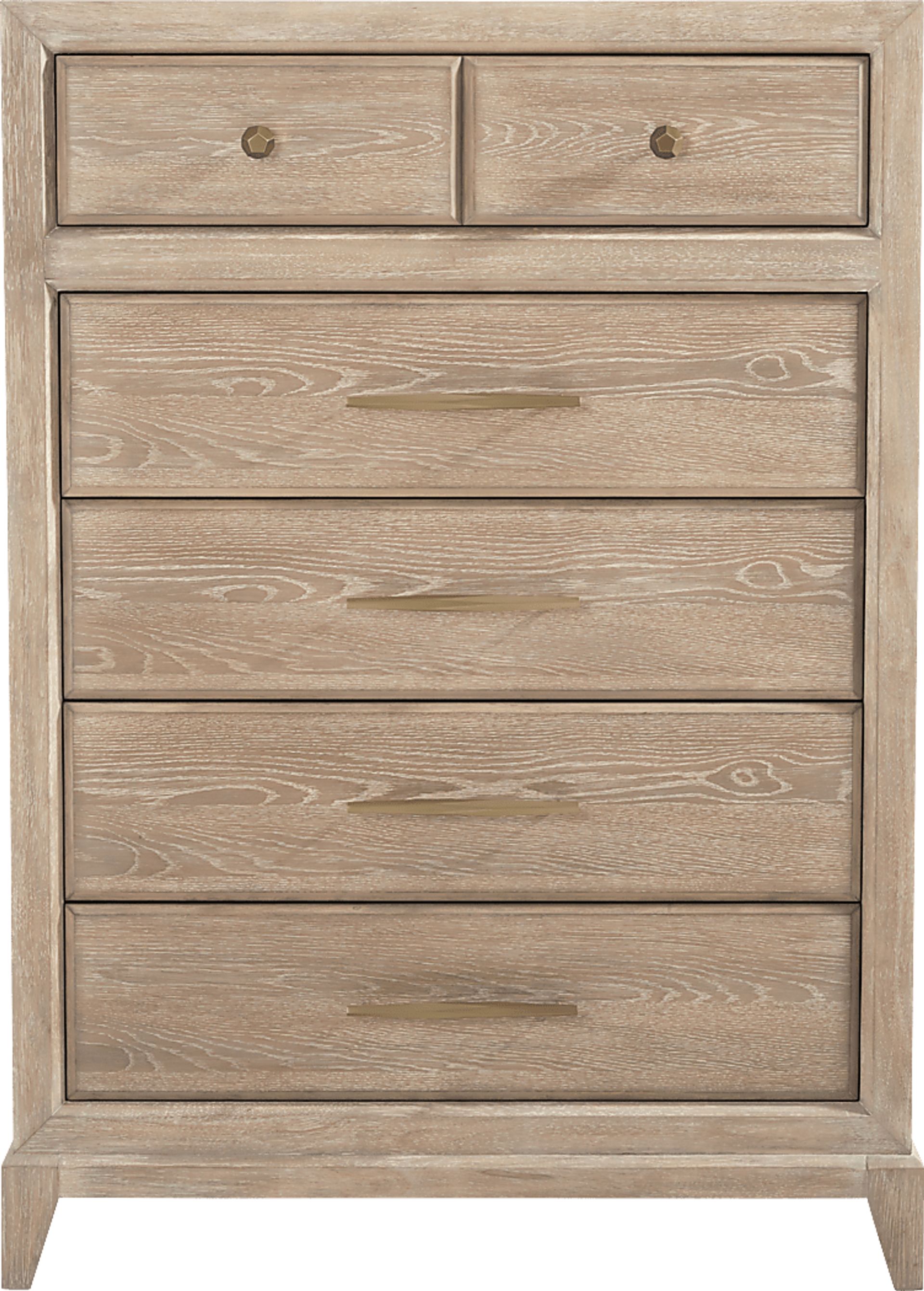Cindy Crawford Kailey Park Light Oak Wood Chest | Rooms to Go