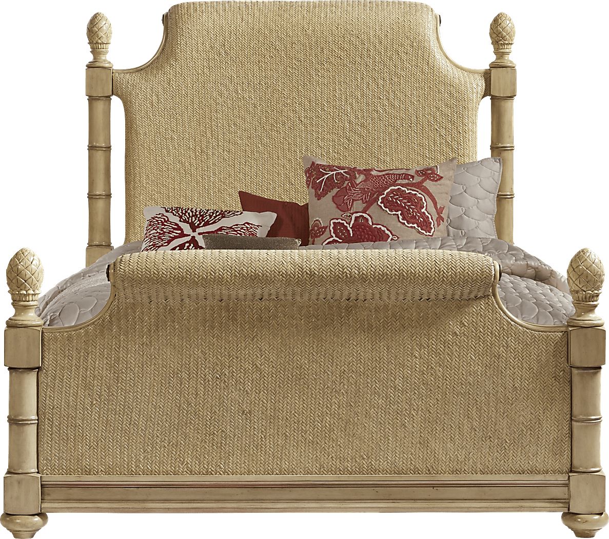 Cindy Crawford Home Key West Sand Sleigh 3 Pc Queen Bed - Rooms To Go