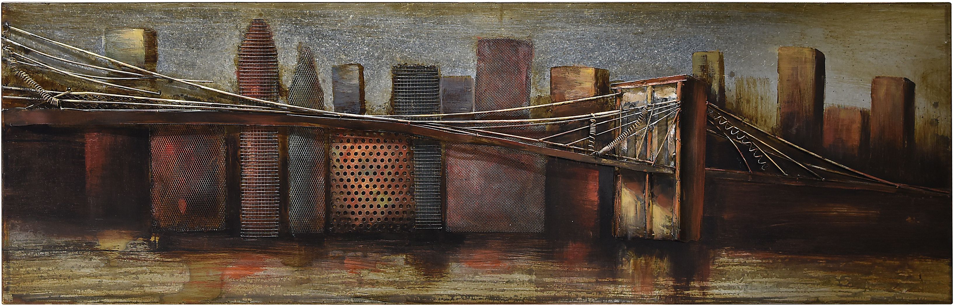 City Bridge Wall Decor | Rooms to Go