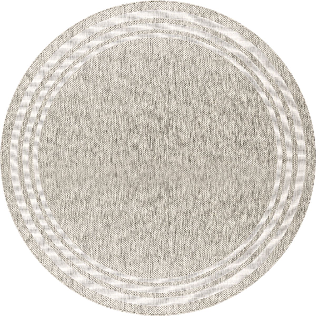 Civada Oatmeal Beige Polypropylene Fabric Outdoor Rug | Rooms to Go