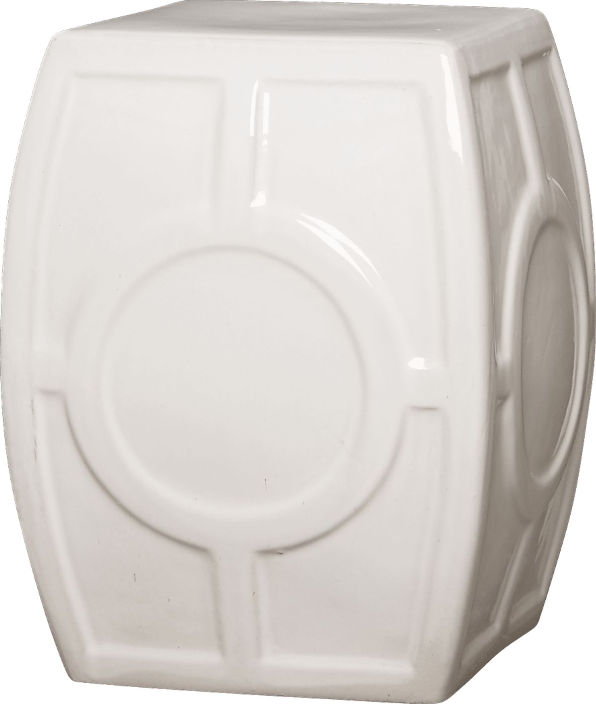 Clairborne White Outdoor Stool | Rooms to Go