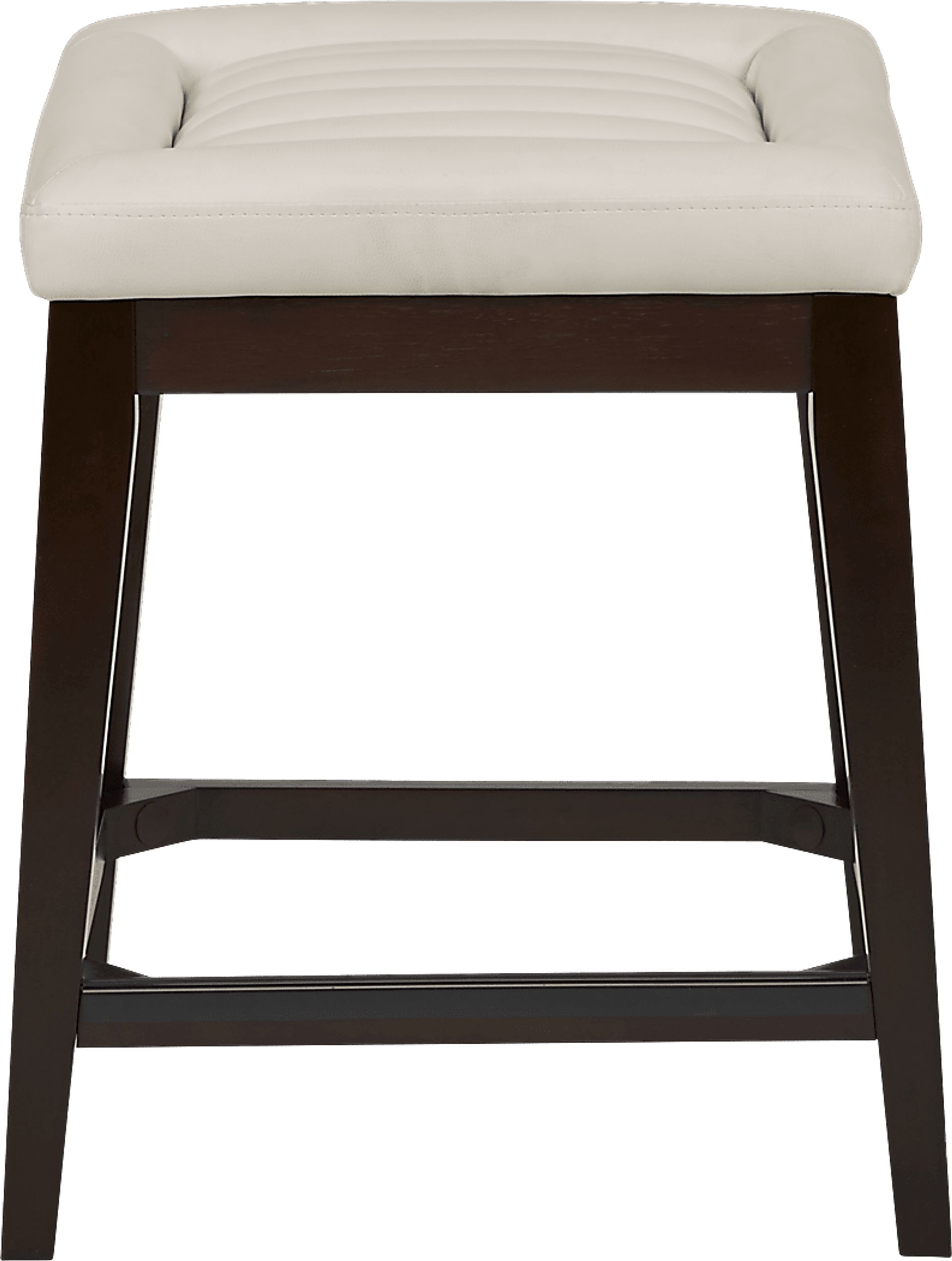 Clairmont Heights Merlot Dark Wood White Counter Height Kyoto Stool ...