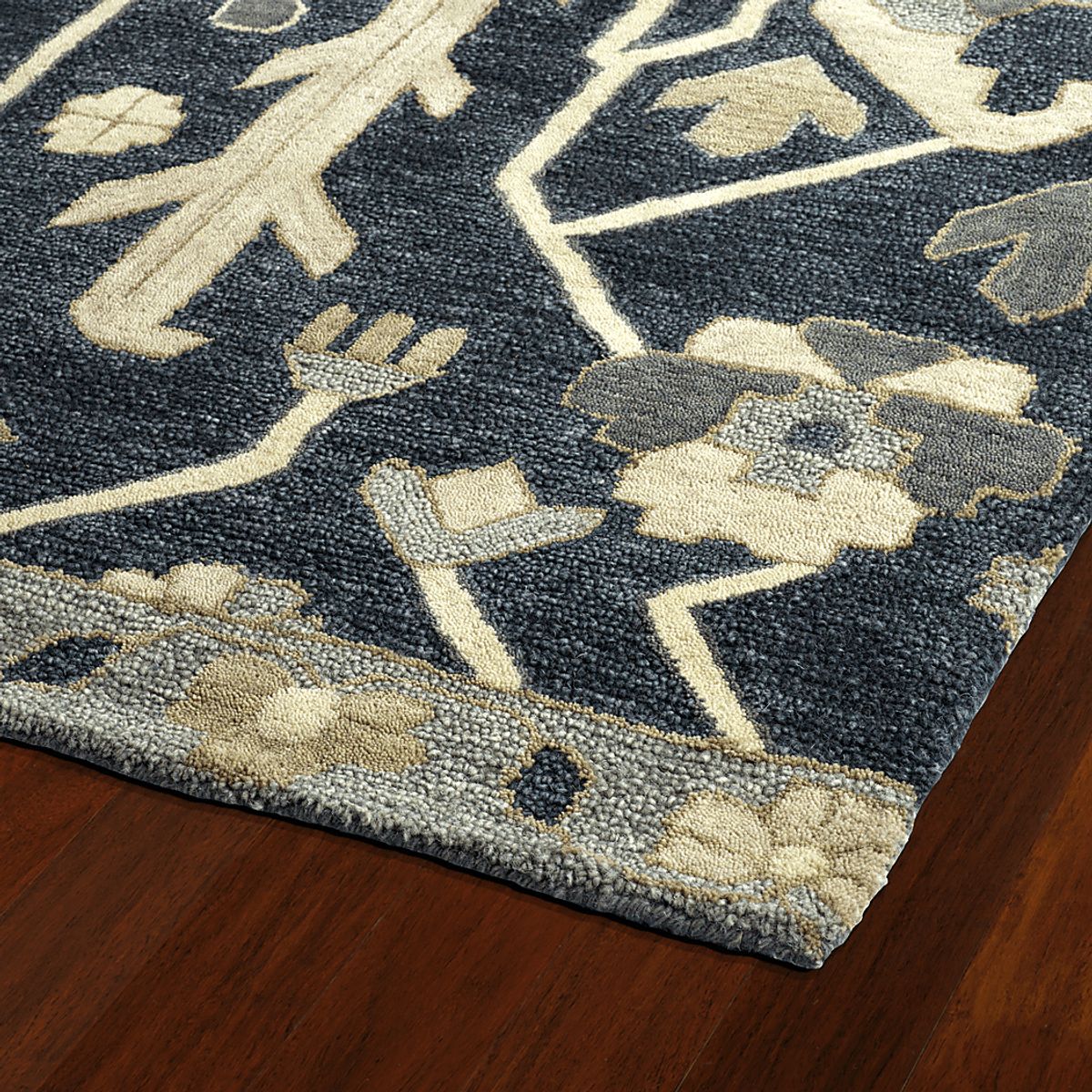 Clanire Denim Blue Rugs | Rooms to Go