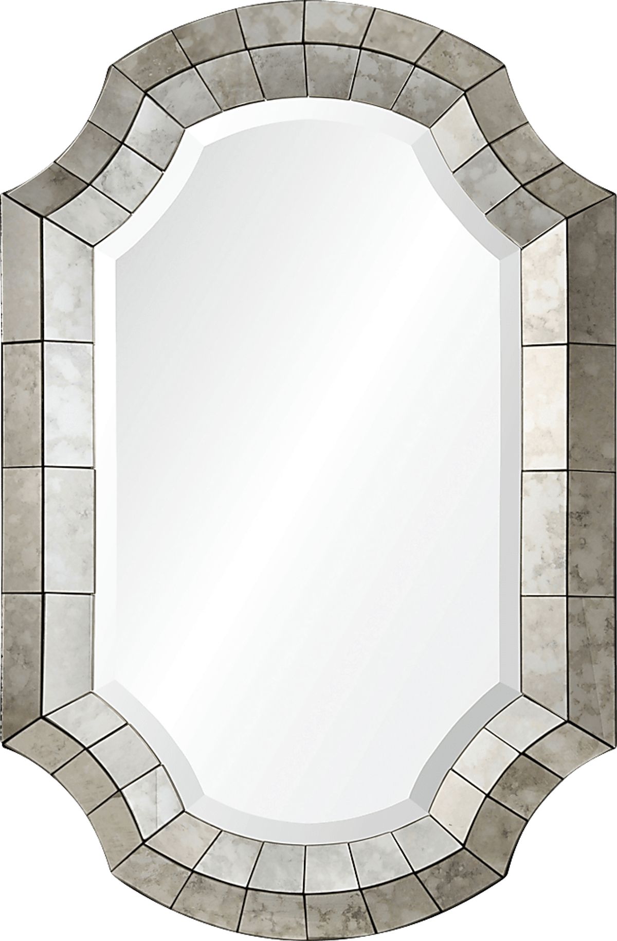 Claribel Silver Gray Mirror | Rooms to Go