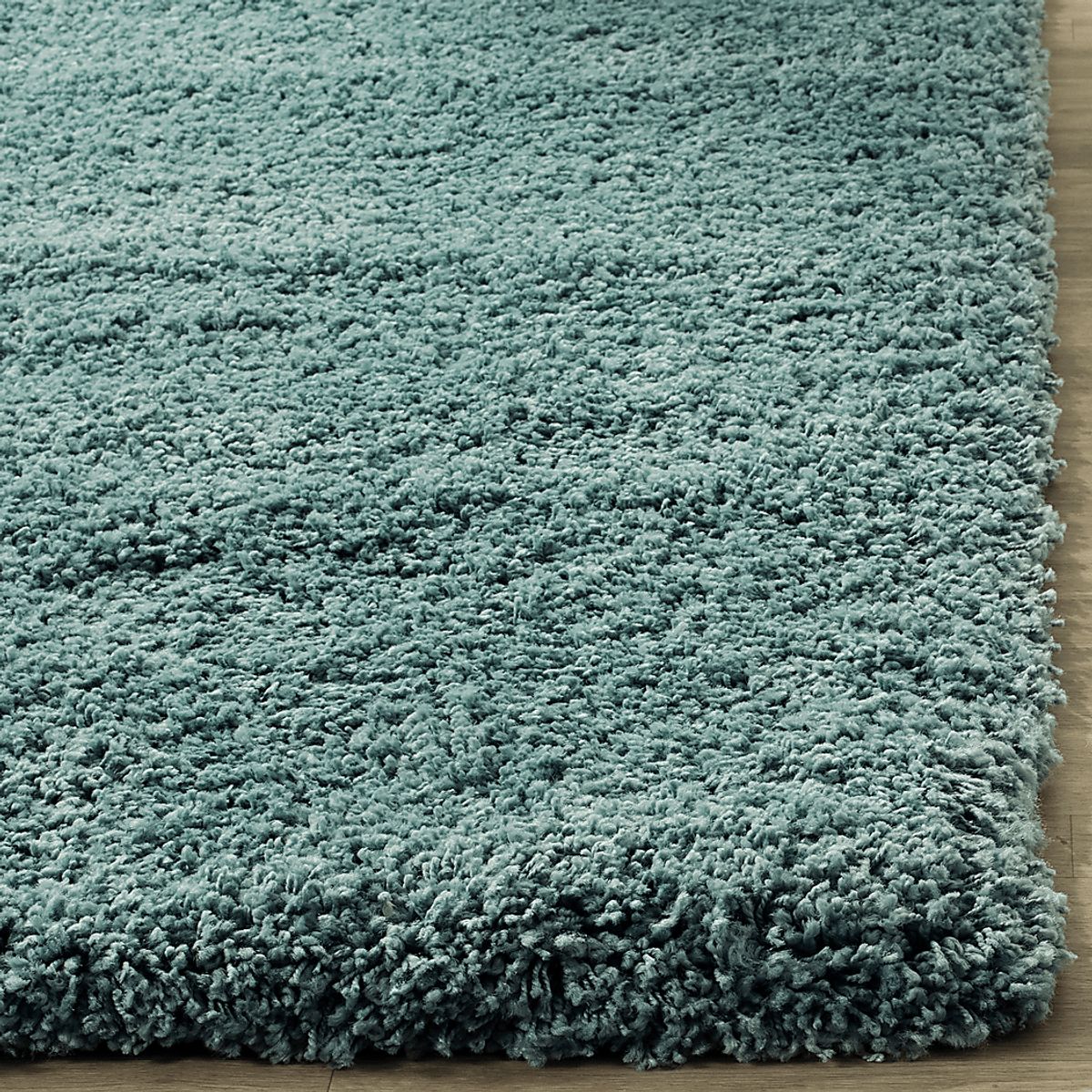 Cleona Light Blue Polypropylene Fabric Rug | Rooms to Go