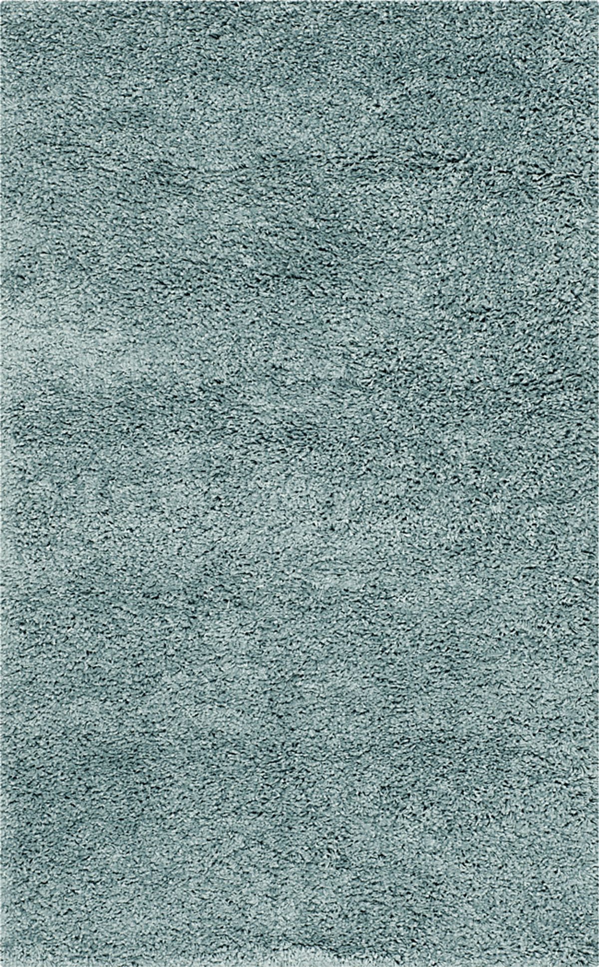 Cleona Light Blue Polypropylene Fabric Rug | Rooms to Go