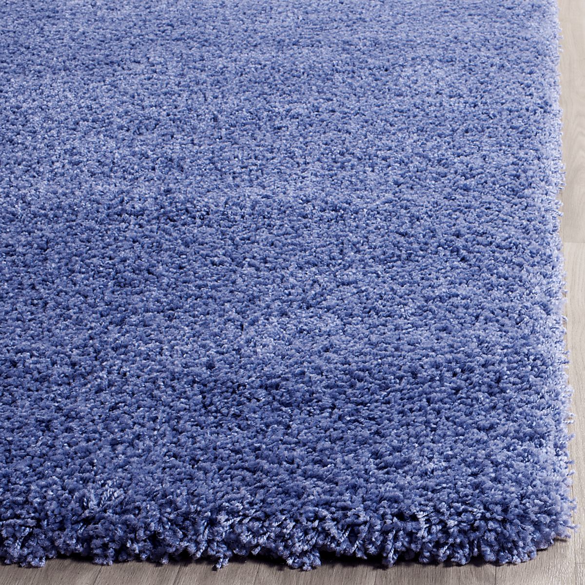 Cleona Denim Blue Polypropylene Fabric Rug | Rooms to Go