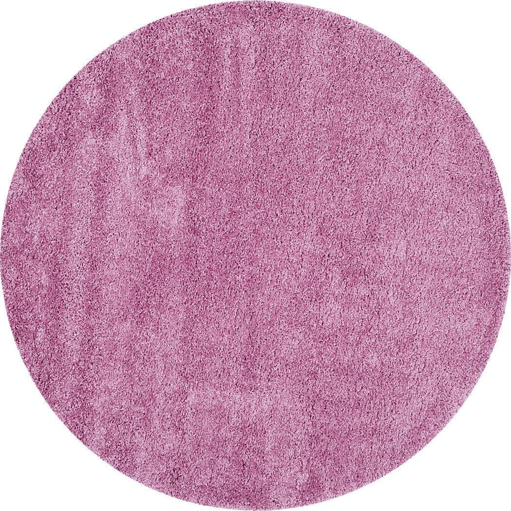 Cleona Pink 4' Round Rug - Rooms To Go