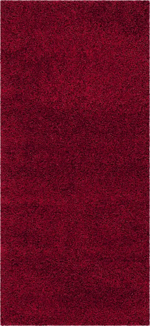 Cleona Red Polypropylene Fabric Rug | Rooms to Go