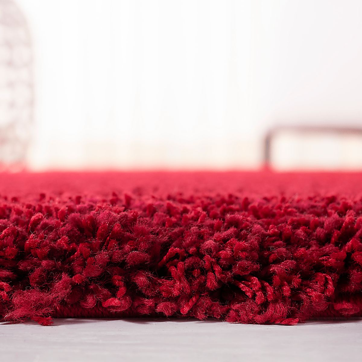 Cleona Red Polypropylene Fabric Rug | Rooms to Go