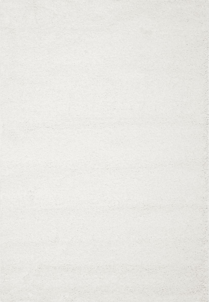 Cleona White Polypropylene Fabric Rug - Rooms To Go