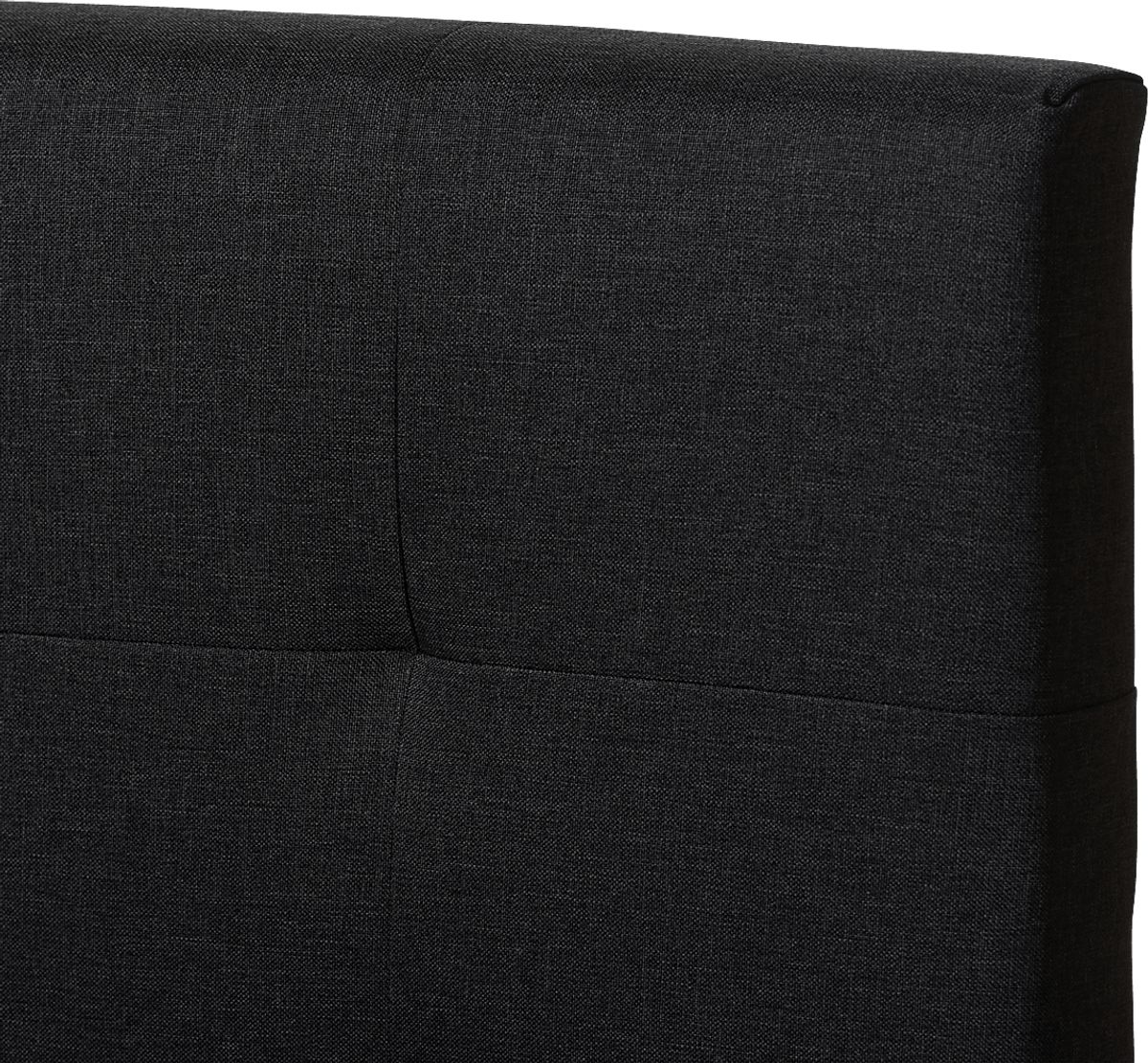 Clevesea Dark Gray Polyester Fabric Full Bed | Rooms to Go