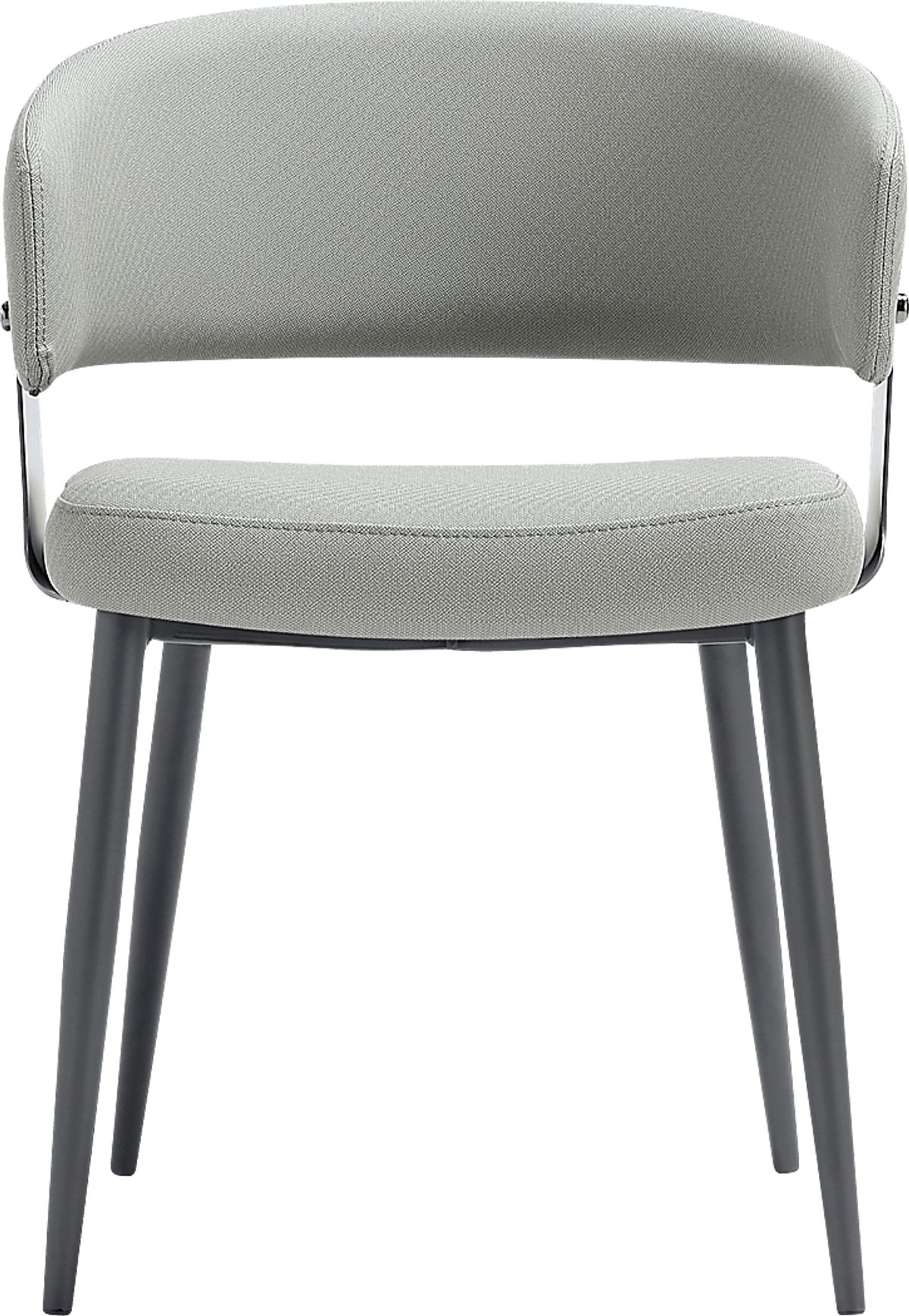 Cliffoods Stone Gray Vinyl Fabric Arm Chair | Rooms to Go