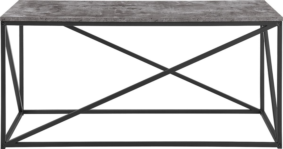 Clovercrest Dark Gray Cocktail Table | Rooms to Go