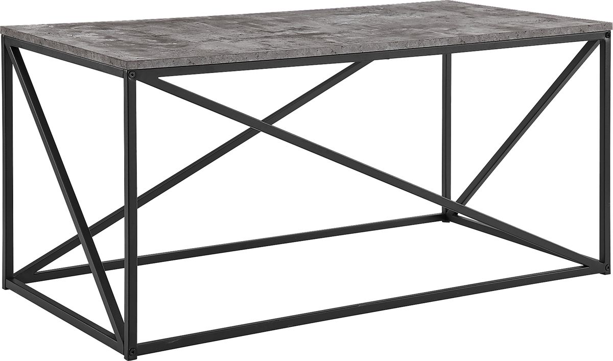 Clovercrest Dark Gray Cocktail Table | Rooms to Go