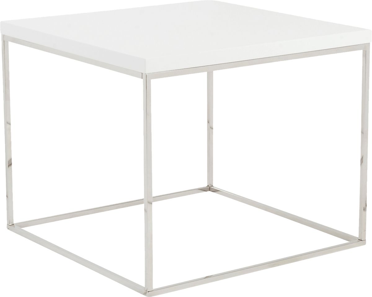 Clower White Colors,White Side Table | Rooms to Go
