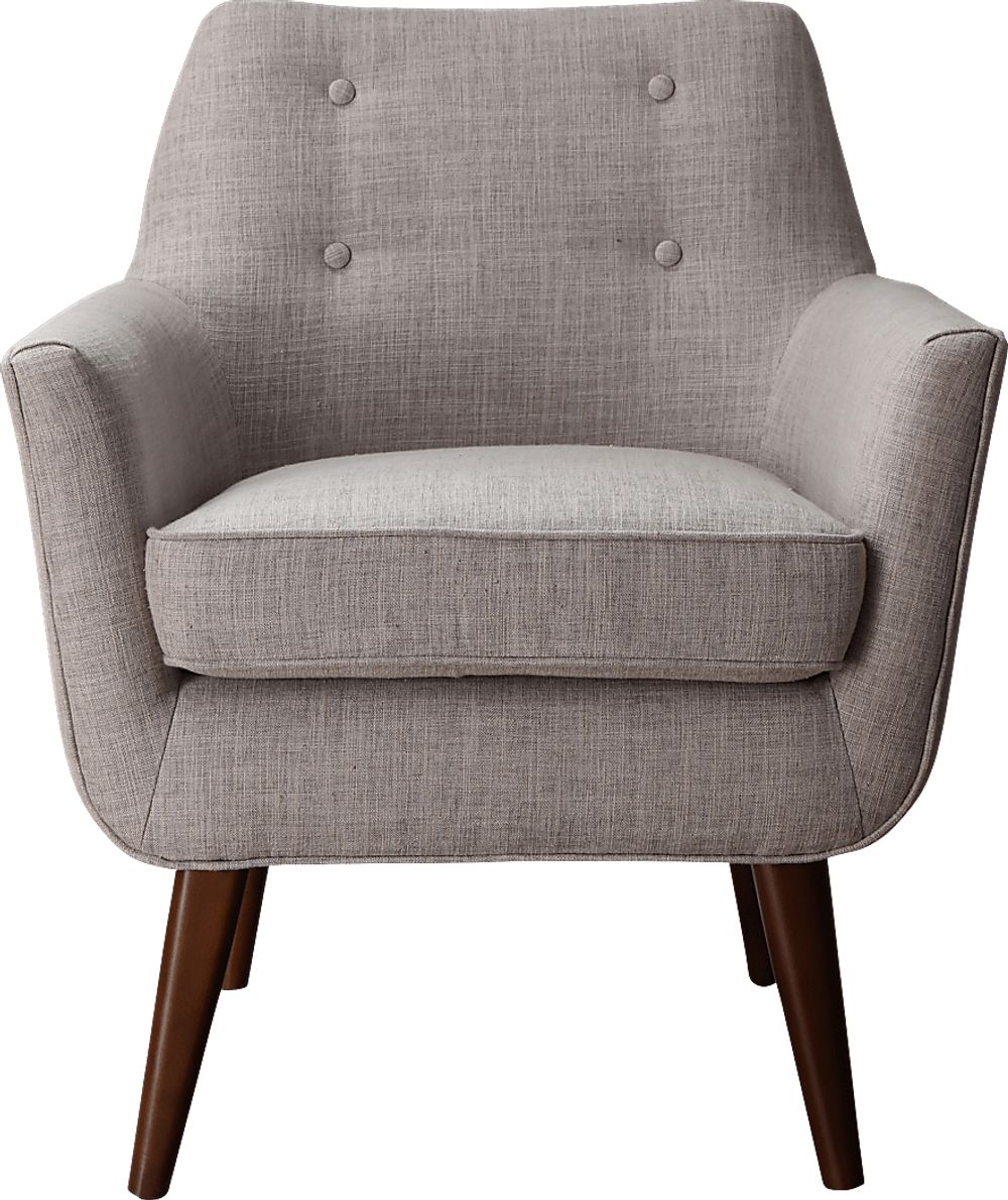 Clyde Beige Textured Accent Chair - Rooms To Go