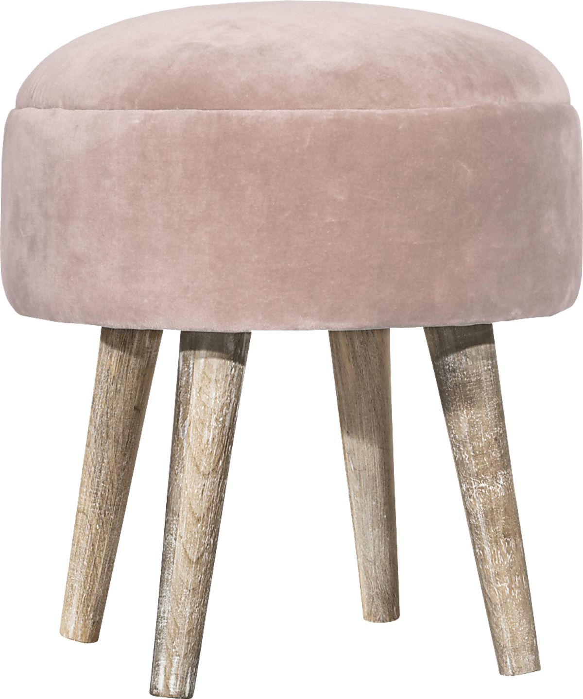 Coachlamp Pink Colors Vanity Stool | Rooms to Go