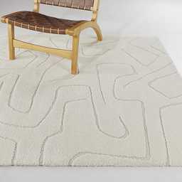 Coile Cream Beige Rugs | Rooms to Go