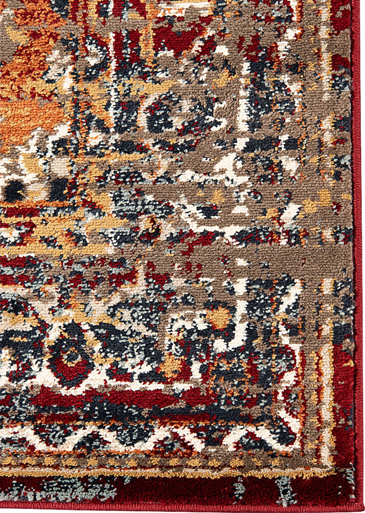 Coimo Brown,Red Rugs | Rooms to Go
