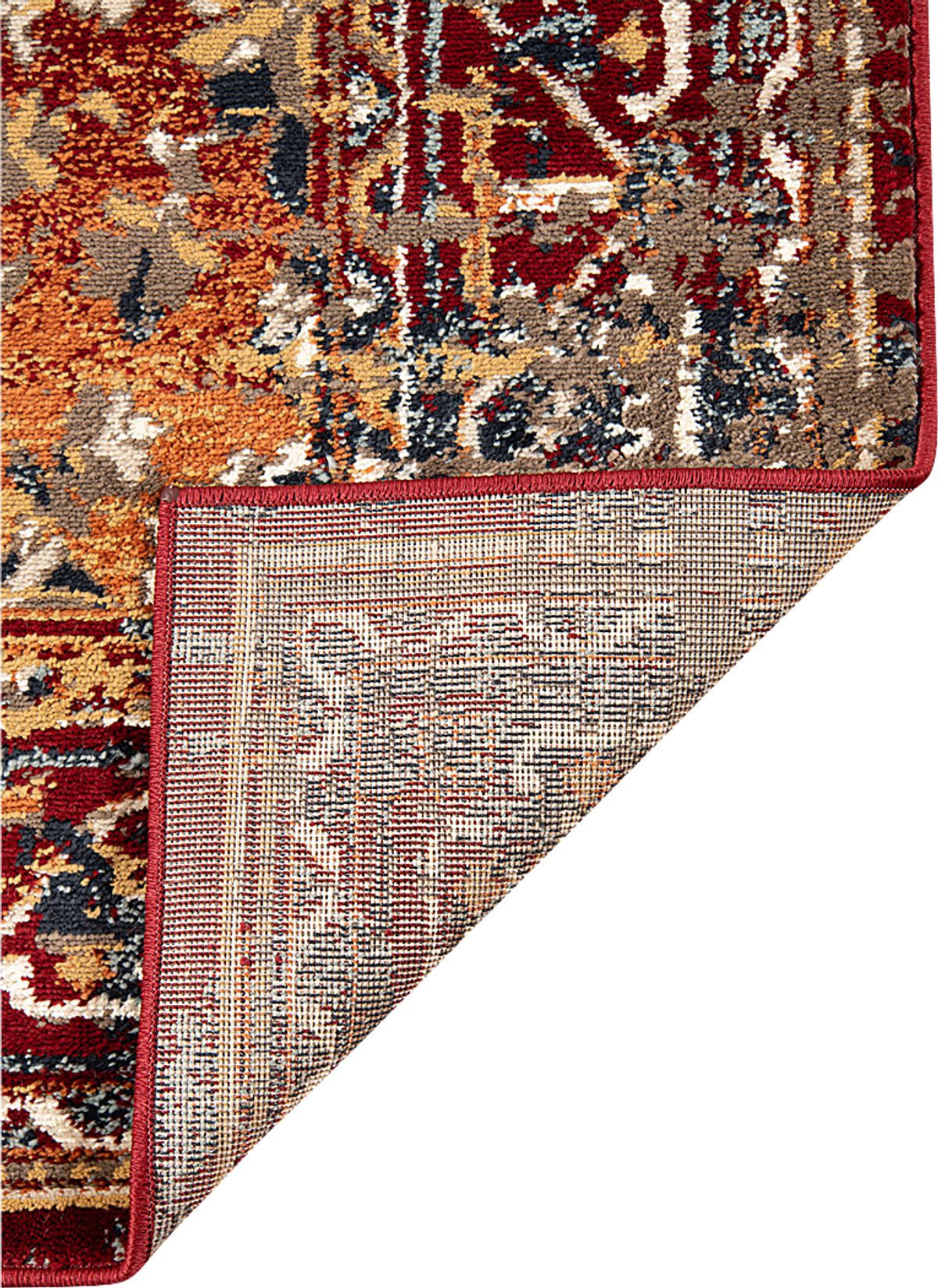 Coimo Brown,Red Rugs | Rooms to Go