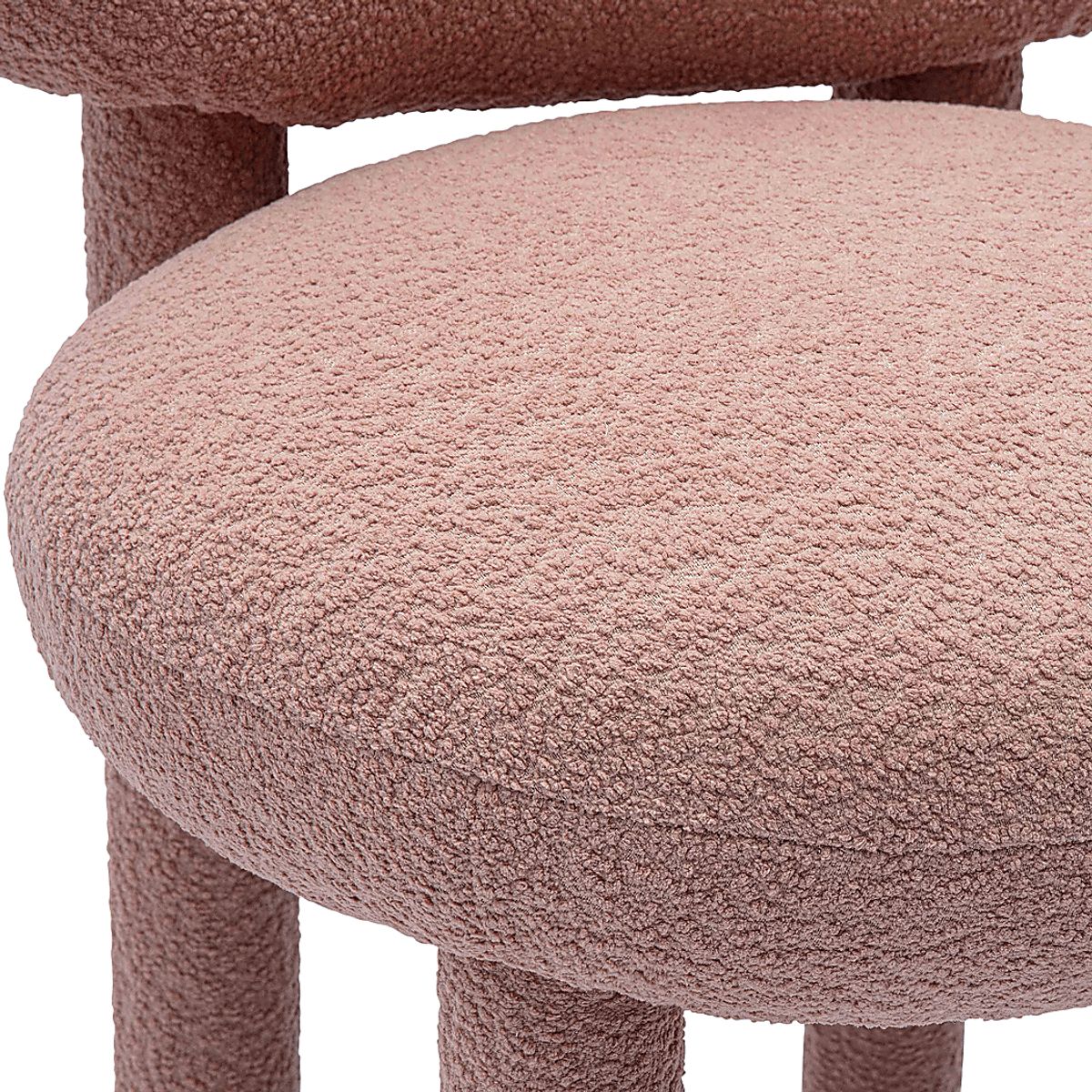 Cojack II Pink Polyester Fabric Dining Chair | Rooms to Go