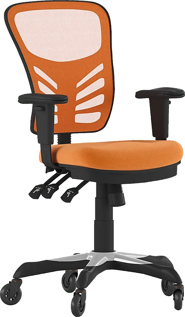 Cokeron Orange Orange,Red Office Chair | Rooms to Go