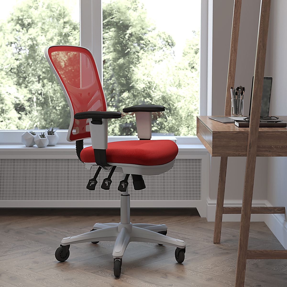 Cokeron Red Office Chair | Rooms to Go