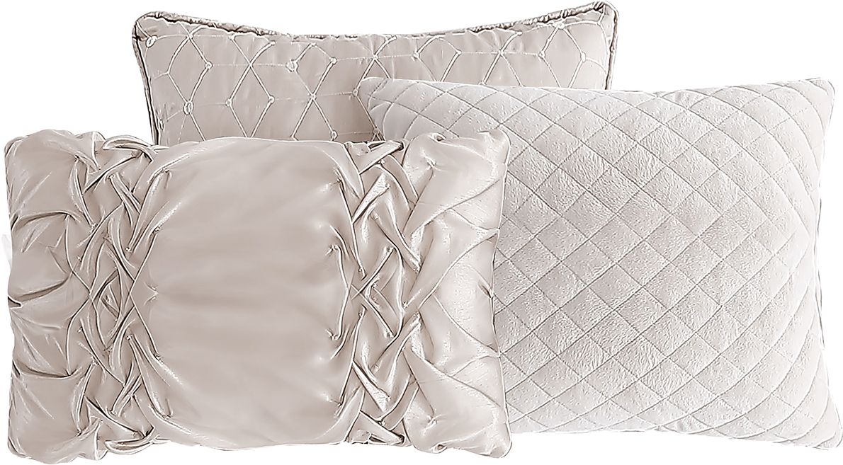 Colboum Champagne 10 Pc King Comforter Set - Rooms To Go