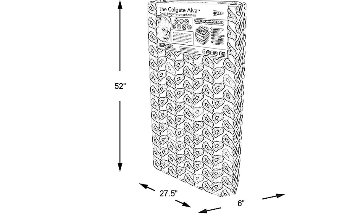 Colgate Alva Crib Mattress | Rooms to Go