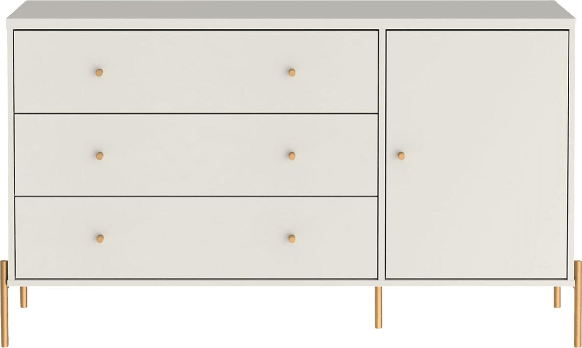 Colletta V Off-White Beige,White Dresser - Rooms To Go
